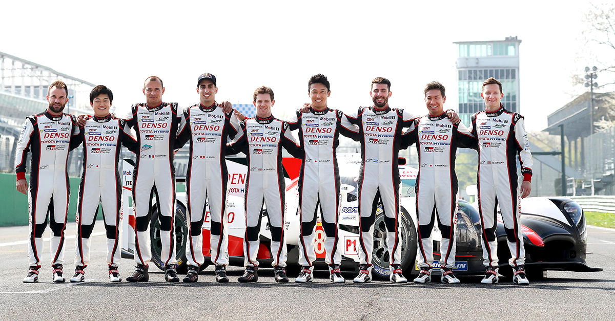 DRIVERS | 2017 | WEC | TOYOTA GAZOO Racing