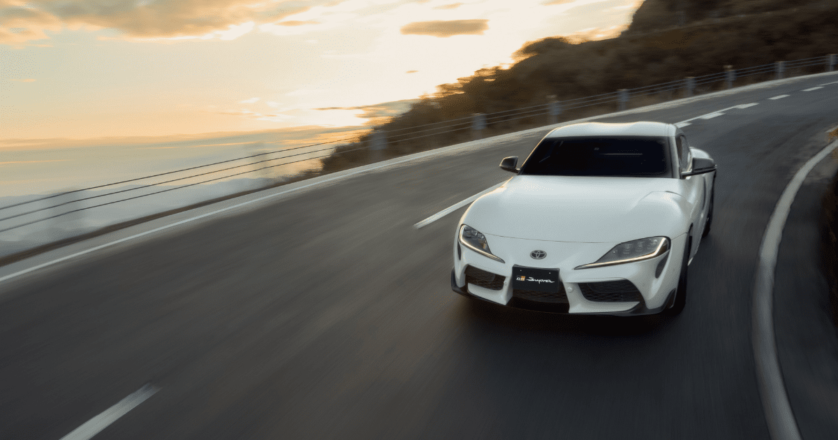 Sleek shape that resonates with drivers. | GR Supra | GR | TOYOTA GAZOO ...