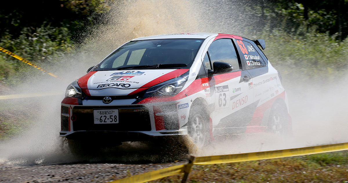 国内で最も過酷でタフな高速ラリー TGR Vitz GRMN Rallyはコースアウトでリタイア | 2018年 | プレスリリース | 全 ...