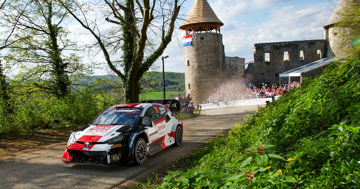 Katsuta finishes sixth overall at Croatia Rally | Press Releases | WRC ...