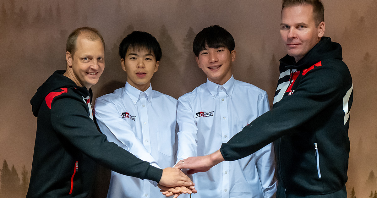 Two new young rally hopefuls chosen by TOYOTA GAZOO Racing | Press ...