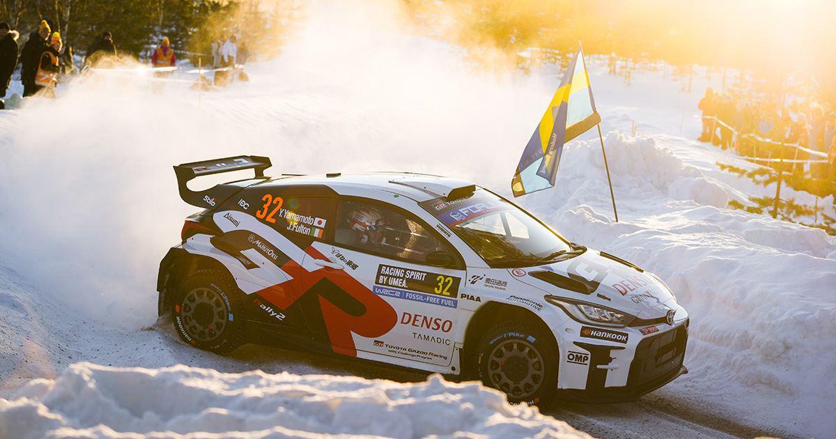Next generations of Japanese drivers take on Swedish snow | Press ...