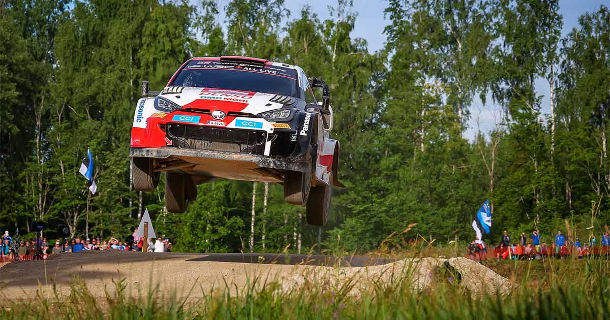 WRC 2022 Rd.7 Day 2 | 2022 | PRESS RELEASE | WRC | TOYOTA GAZOO Racing