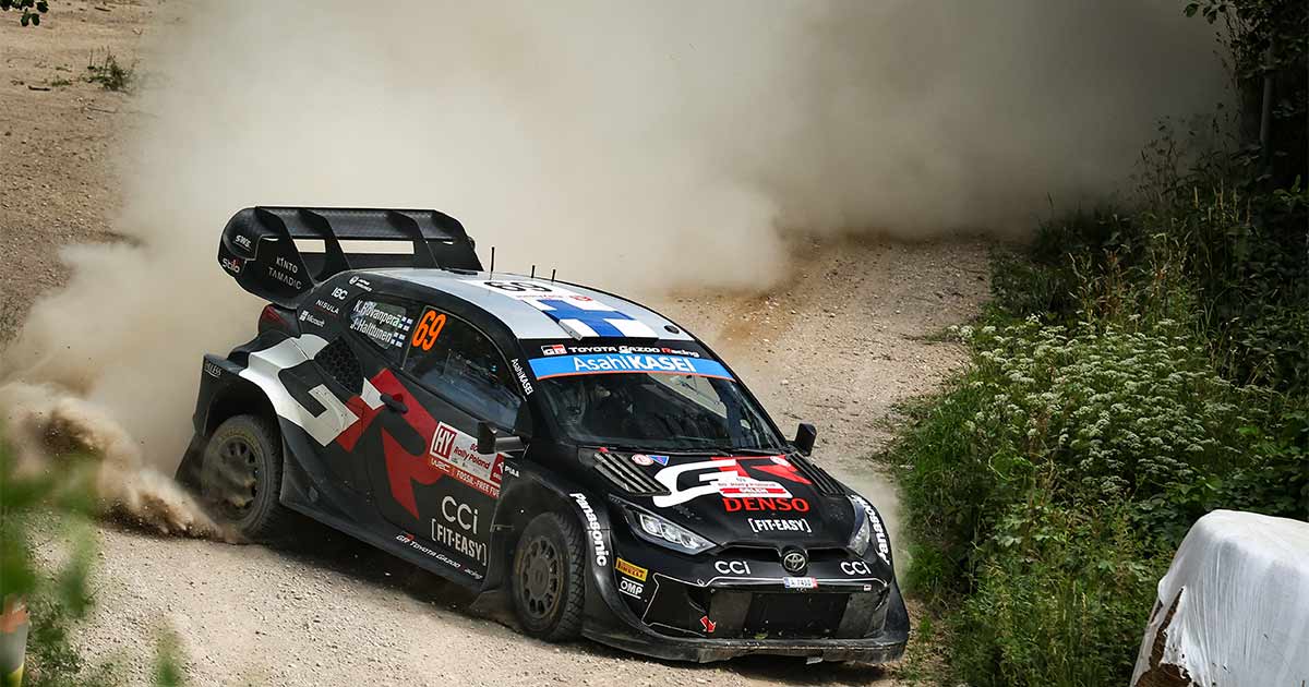 WRC 2024 Rd.7 Day 2 | 2024 | PRESS RELEASE | WRC | TOYOTA GAZOO Racing