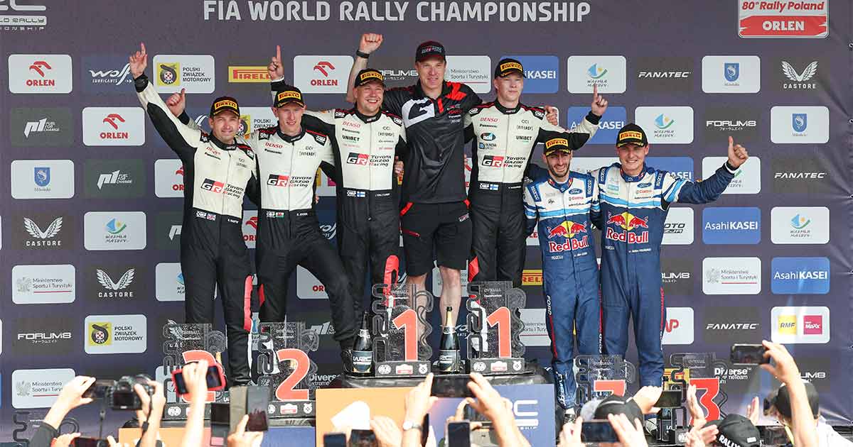 WRC 2024 Rd.7 Day 4 | 2024 | PRESS RELEASE | WRC | TOYOTA GAZOO Racing