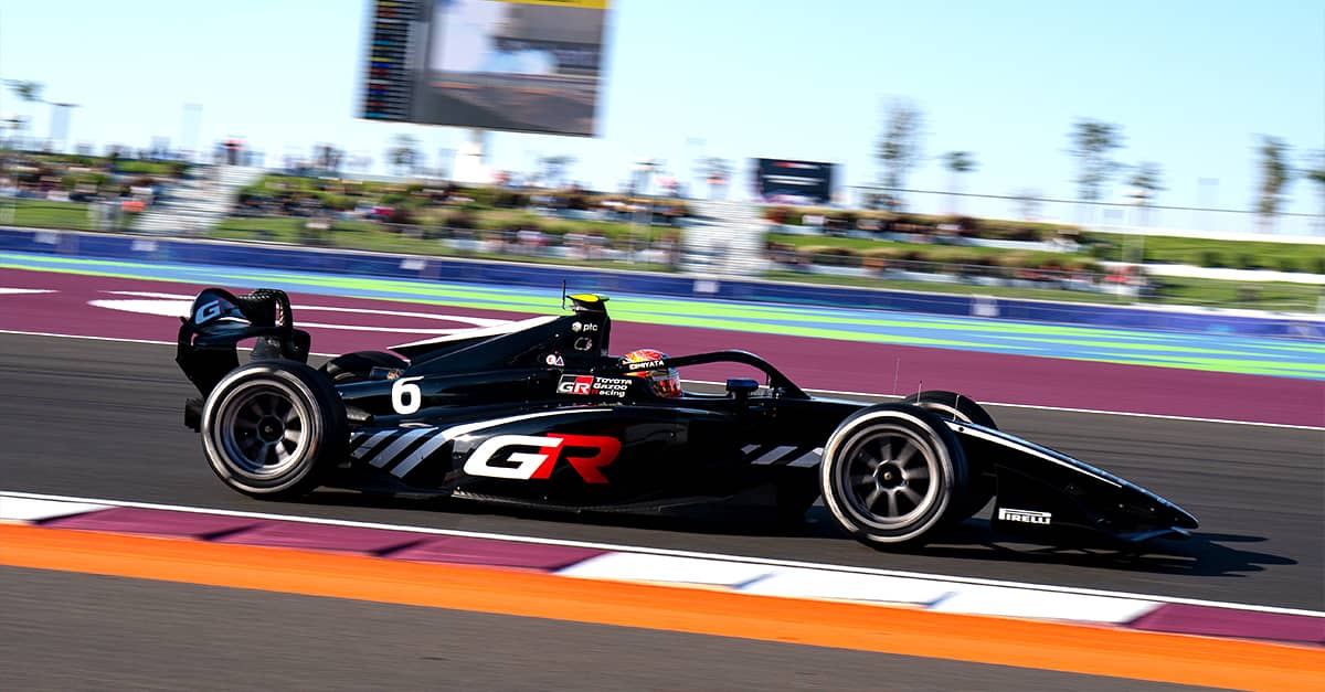 FIA-F2 第13戦ルサイル 宮田莉朋がフィーチャーレースで10位入賞 | プレスリリース | WECチャレンジプログラム | TOYOTA ...