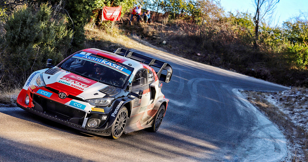 WRC 2022 Rd.1 デイ2 | 2022年 | プレスリリース | WRC - FIA 世界ラリー選手権 | TOYOTA GAZOO Racing