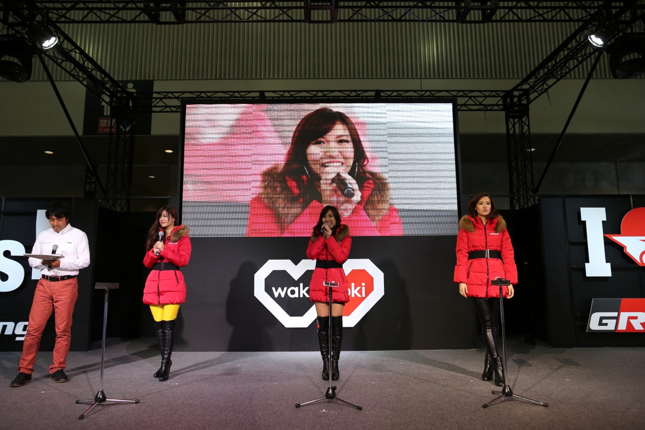 Photo Gallery in TOKYO AUTO SALON 2014 | GAZOO Lady | TOYOTA GAZOO Racing