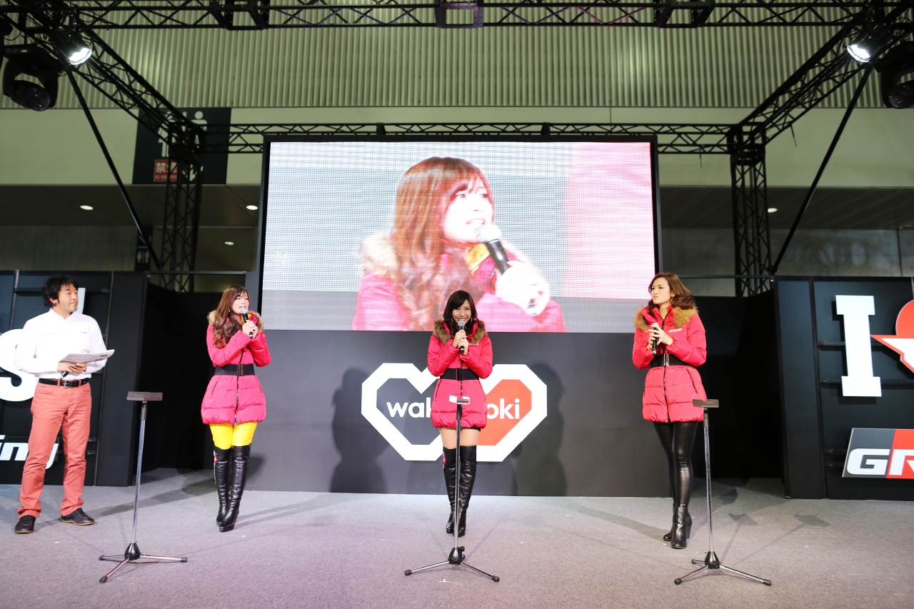 Photo Gallery in TOKYO AUTO SALON 2014 | GAZOO Lady | TOYOTA GAZOO Racing