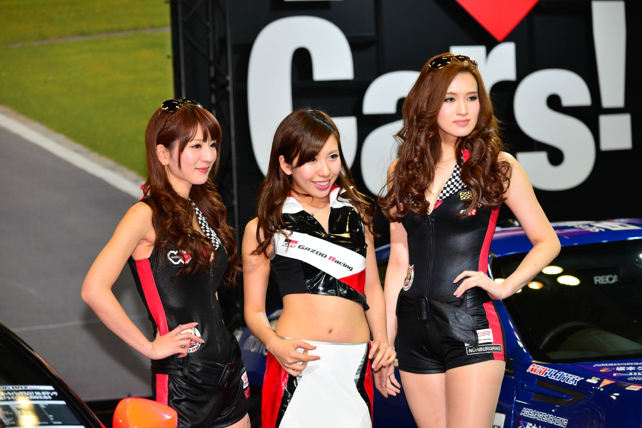 Photo Gallery in OSAKA AUTO MESSE 2014 | GAZOO Lady | TOYOTA GAZOO Racing