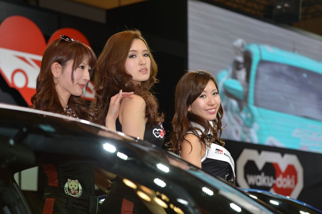 Photo Gallery in OSAKA AUTO MESSE 2014 | GAZOO Lady | TOYOTA GAZOO Racing
